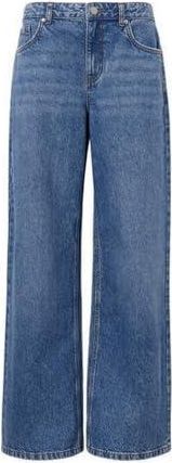 Generic Jeans &agrave; Jambe Large pour Femmes Jeans Baggy pour Femmes Jeans Amples Pantalons en Denim Pantacourt Jean Femme Grande Taille Jeans Femme (BU2, M)