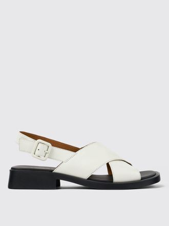 Camper Sandales Plates Femme couleur Blanc