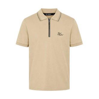 Karl Lagerfeld Polohemd - - Tops - Herren - Beige - M