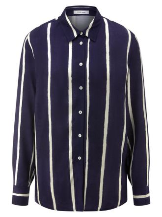 Peter Hahn Long-Bluse Peter Hahn blau