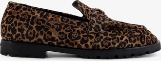 Pinko Nora suede loafers - PINKO - gender_Woman