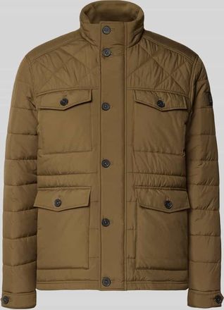 Brax Regular Fit Steppjacke mit Label-Patch