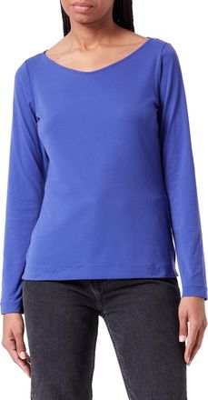 Comma Blau Damen T-Shirt 60.2.61.17.172.2127559 38