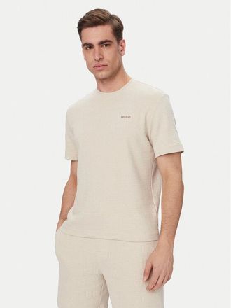 HUGO BOSS T-Shirt Austin 50532011 Hellbeige Regular Fit