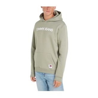 Tommy Hilfiger Homme, Sweatshirts et sweats &agrave; capuche, Gris, Taille: L SweaT-shirt Classique en Coton