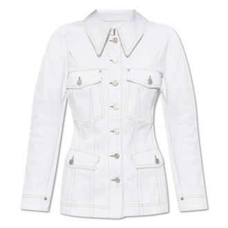 Givenchy Wei&szlig;e Jacke im Chic Style - - Jackets - Damen - Wei&szlig; - S