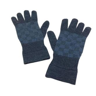 Louis Vuitton Gants Chauds Pre-owned - Homme - Pre-owned - Bleu - Taille: ONE Size