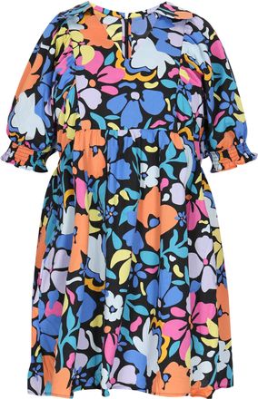 Mymo Kleid in gro&szlig;en Gr&ouml;&szlig;en Frauen Blau