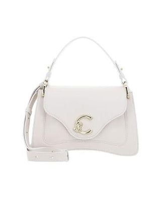 Coccinelle Cuir sac &agrave; &eacute;paule bandouli&egrave;re sac &agrave; main C-Me Grained Leather Handbag Oyster violet