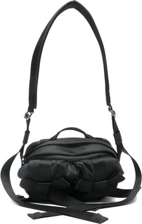 Simone Rocha Femme, Sacs, Noir, Taille: ONE Size Sac bandouli&egrave;re classique &agrave; et perles