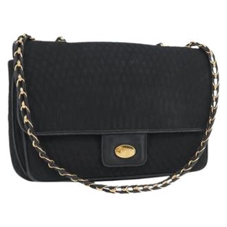 Bally Pre-owned Nylon Schultertasche - - Pre-owned - Damen - Schwarzk - ONE SIZE