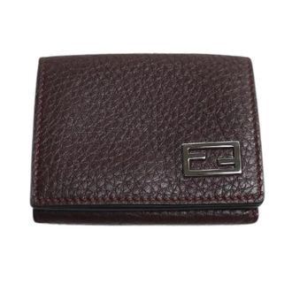 Fendi Portefeuille en cuir vintage Pre-owned - Femme - Pre-owned - Rouge - Taille: ONE Size