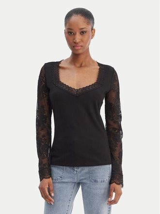 Morgan Bluse 261-TANKA Schwarz Slim Fit