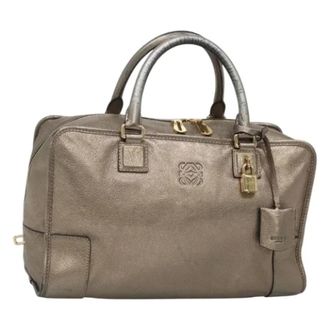 Loewe Pre-owned Cuir sacs-main - Femme - Pre-owned - Jaune - Taille: ONE Size