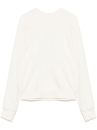&Eacute;terne sweat &agrave; manches raglan - Blanc