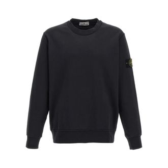 Stone Island Sweatshirt mit Rundhalsausschnitt - - Sweatshirts & Hoodies - Herren - Schwarzk - 2XL