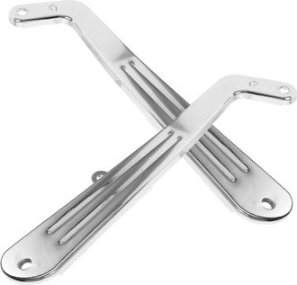 DOITOOL 2 St&uuml;ck Stabile Ergonomische Haarschneidestuhl Armlehnen aus Robustem Eisen mit Gl&auml;nzender Elektroplattierter Oberfl&auml;che Langlebiger Ersatz f&uuml;r Friseu