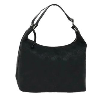 Ferragamo Pre-owned Nylon Schultertasche - - Pre-owned - Damen - Schwarzk - ONE SIZE