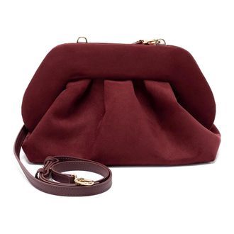 Themoir&egrave; Femme, Sacs, Violet, Taille: ONE Size Tia Suede