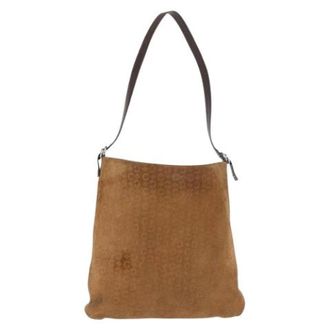 Celine Sac bandouli&egrave;re vintage en daim Pre-owned - Femme - Pre-owned - Brun - Taille: ONE Size