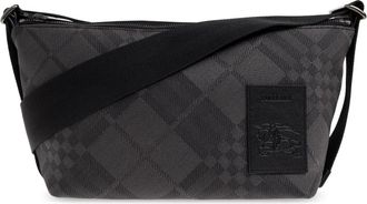 Burberry Homme, Sacs, Noir, Taille: ONE Size Sac bandouli&egrave;re avec logo