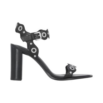 Ash Nieten Schwarze Absatzsandalen - - Shoes - Damen - Schwarzk - 37 EU