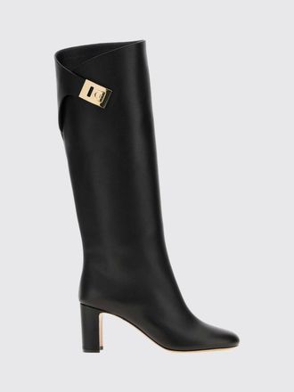 Ferragamo Bottes Femme couleur Noir