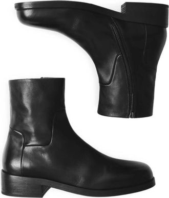 Mars&egrave;ll Calf Leather Ankle Boot - Black