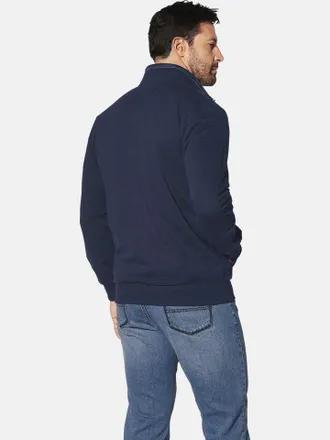 Jan Vanderstorm Sweatjacke JAVALD mit seitlichen Leistentaschen