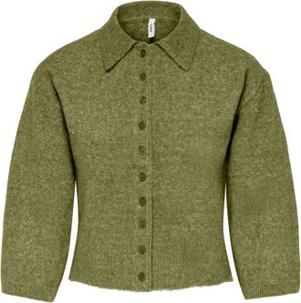 Only Onlmacey 3/4 Polo Cardigan Nca KNT
