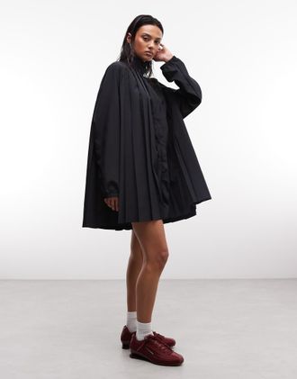 Nike Robe courte et pliss&eacute;e - Noir