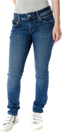 Pepe Jeans London Femme, Jeans, Bleu, Taille: W33 L30 New Brooke Slim Fit Jeans