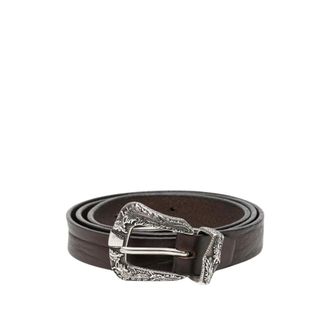 Alberto Luti Ceinture 32325 - Homme - Accessoires - Brun - Taille: 95 CM