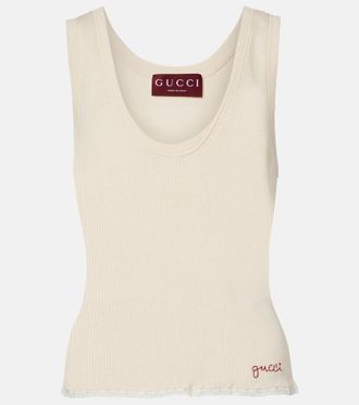 Gucci Top aus Baumwolle