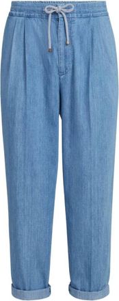 Brunello Cucinelli Herren, Hosen, Blau, MGr&ouml;&szlig;e