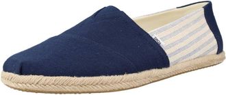 Toms Herren Alpargata Rope Classic Flacher Slipper, Blue Navy, 45 EU