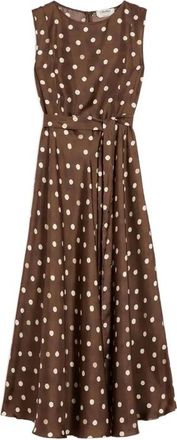 Max Mara Femme, Robes, Brun, Taille: 38 FR Robe Max Mara