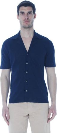 Irish Crone Homme, Chemises, Bleu, Taille: L Polo Chemises
