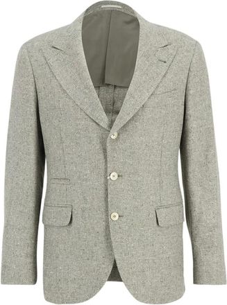 Brunello Cucinelli Homme, Vestes, Gris, Taille: L Formal Blazers