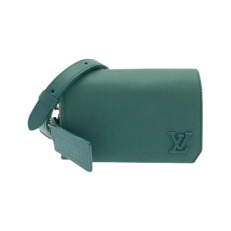 Louis Vuitton Pre-owned Aerogram Fastline Wearable Wallet Calf Shoulder Bag - - Pre-owned - Damen - Gr&uuml;n - ONE SIZE