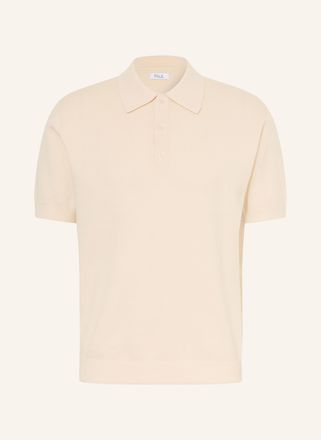 Paul Paul Strick-Poloshirt weiss