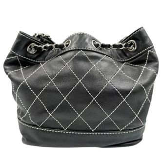Chanel Pre-owned Wild Stitch Schultertasche - - Pre-owned - Damen - Schwarzk - ONE SIZE