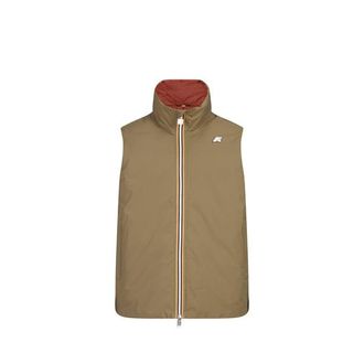 K-Way Gilet Valen droit col montant r&eacute;versible