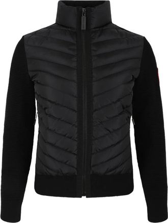 Canada Goose Femme, Vestes, Noir, Taille: 40 FR HyBridge Quilted Knit Jacket