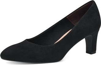 Tamaris Escarpins végétaliens pour Femme, Noir, 37 EU