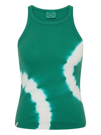 The Upside Asher Tanktop mit Batikmuster - Gr&uuml;n