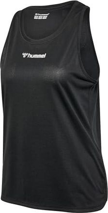 Hummel Hmlrun Singlet S/L Femme T-Shirt, Noir, XS