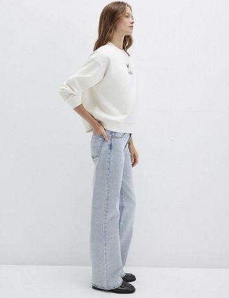 Mavi Rundhalspullover DOG PRINTED SWEATSHIRT Sweatshirt Rundhals