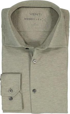 Venti Herren Hemd gr&uuml;n meliert