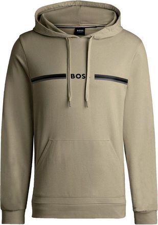 BOSS Kapuzensweatshirt Authentic Hoodie mit Signaturstreifen vorn